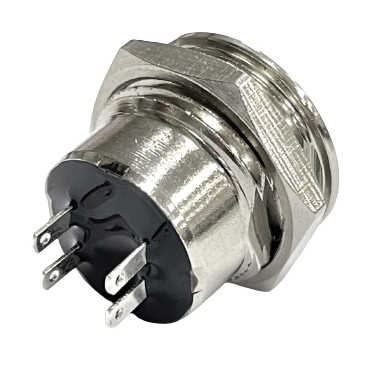 waterproof Power DIN Jack 4pin - JKCR Electronics Co.,Ltd 京政電子有限公司